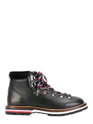 Moncler Blanche Lace-up Boots - Black