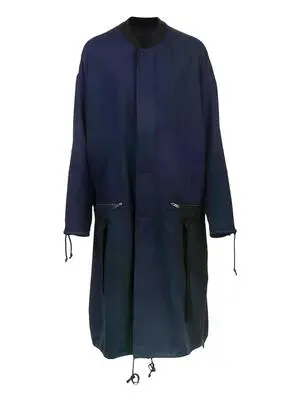 HAIDER ACKERMANN Long Shawl Coat - Black