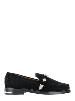 TOGA VIRILIS Western Strap Loafers - Black