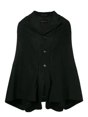 Comme Des Garçons 1995 Cape Jacket - Black
