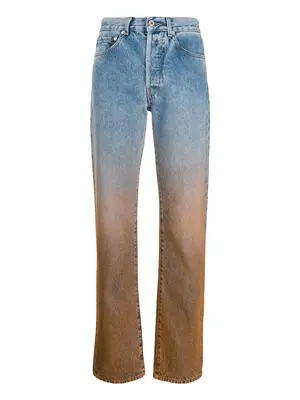 OFF-WHITE Off-White Degrade Two-Tone Jeans