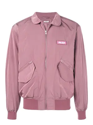 PALACE F-light Logo-patch Jacket - Pink