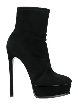 Casadei Platform Ankle Boots - Black