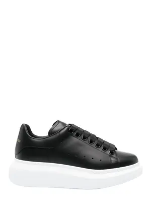 Alexander McQueen Oversized Low-top Sneakers - Black