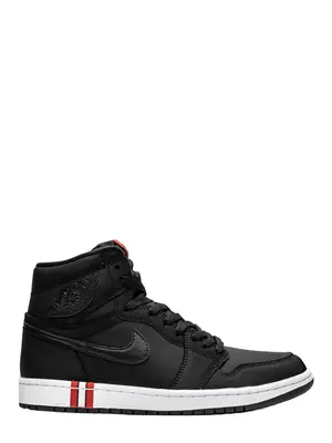 JORDAN X Psg Air 1 Retro High Og Sneakers - Black