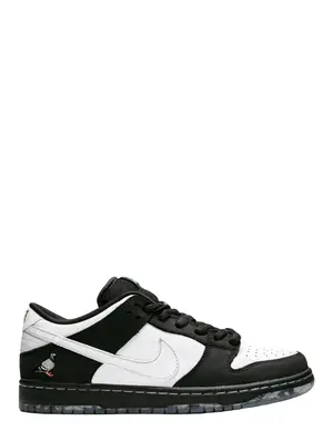 Nike Sb Dunk Low Pro Og Qs Panda Pigeon Sneakers - Black