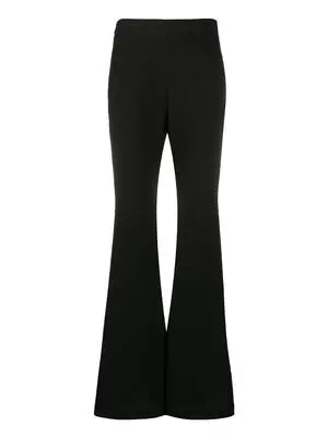 ELLERY Flared-hem Trousers - Black