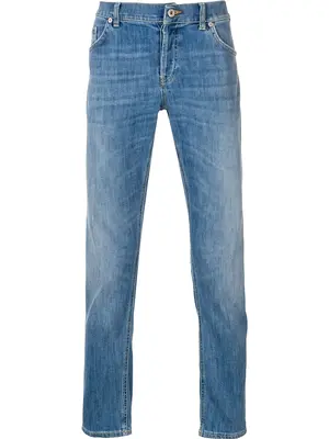DONDUP Straight Leg Jeans - Blue