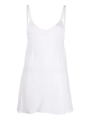 DONDUP Knit Detail Strappy Top - White