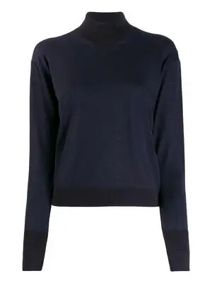GOLDEN GOOSE Roll Neck Jumper - Blue