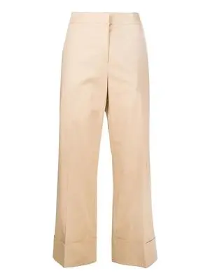 Moschino Wide-leg Trousers - Neutrals