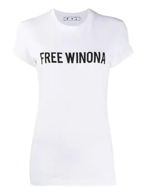 Off-White Printed T-shirt - White