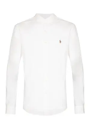 POLO RALPH LAUREN Logo-embroidered Long-sleeve Shirt