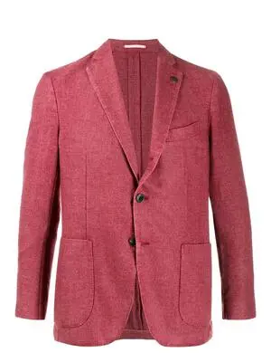 GABRIELE PASINI Patch Pocket Blazer - Red