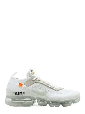 Nike X Off White Air Vapormax Flyknit Sneakers - White