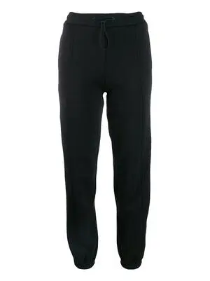 MSGM Logo Tape Track Pants - Black