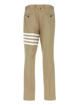 Thom Browne 4-bar Unconstructed Chino Trousers - Neutrals