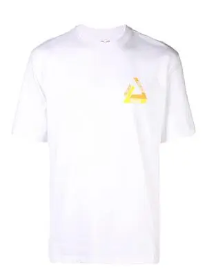 PALACE Tri-shadow Logo-print T-shirt - White