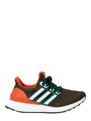 Adidas Ultraboost 4.0 Miami Hurricanes Sneakers - Green