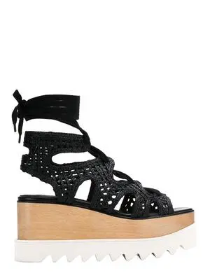 Stella McCartney Elyse Platform Sandals - Black