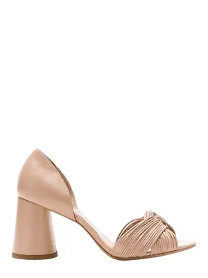 STUDIO CHOFAKIAN Colagem Leather Sandals - Neutrals