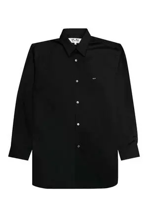 Play Comme Des Garcon Mini Heart Shirt - Black