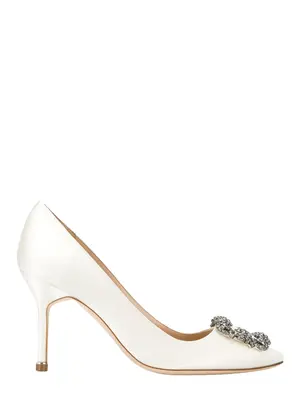 Manolo Blahnik Hangisi 90mm Pumps - Neutrals