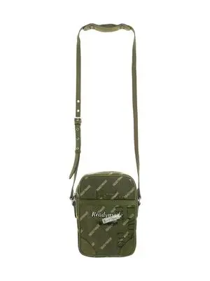 Readymade Logo Print Messenger Bag - Green