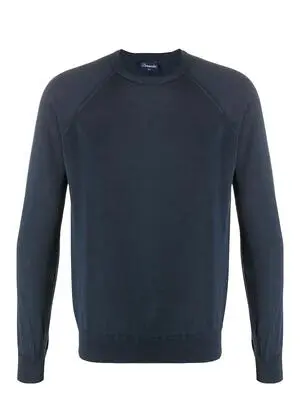 DRUMOHR Drumohr Burn-out Cotton Jumper