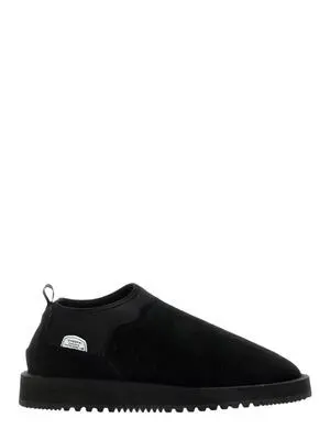 Suicoke Ron Mid Slip-on Sneakers - Black