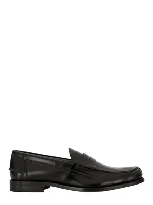 TOD'S Tod's Leather Loafers Black