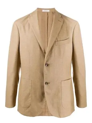 Boglioli Slim-fit Blazer - Neutrals