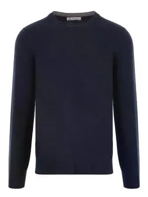 Brunello Cucinelli Crew-neck Cashmere Jumper - Blue