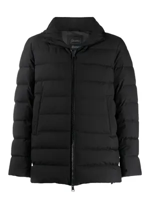 Herno Hooded Down Jacket - Black