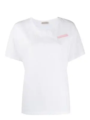 Nina Ricci Logo Patch T-shirt - White