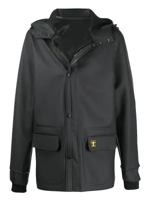 Rabanne Loose-fit Hooded Jacket - Black