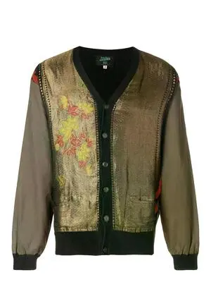 Jean Paul Gaultier Embroidered Buttoned Jacket - Brown