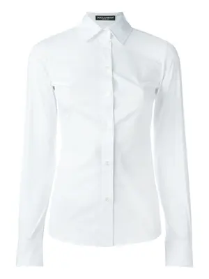 DOLCE & GABBANA Dolce & Gabbana Stretch-Cotton Poplin Shirt