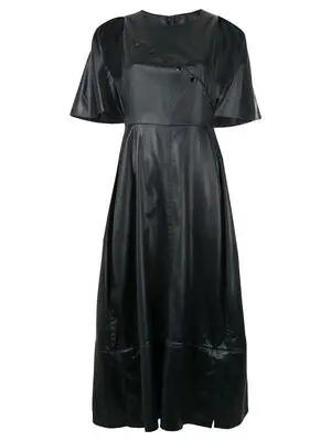 3.1 Phillip Lim Cape Midi Dress - Black
