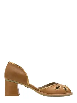STUDIO CHOFAKIAN Leather Pumps - Brown