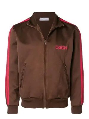 Comme Des Garçons Chest Logo Tracksuit Jacket - Brown