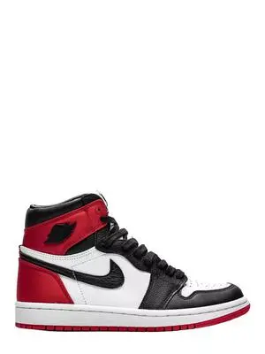 JORDAN Air 1 High OG Satin Toe Sneakers Black