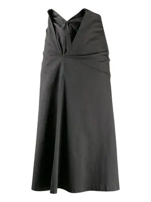 Comme Des Garçons 1999 Slashed Waist Skirt - Grey