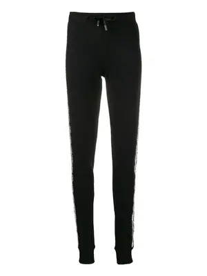 Philipp Plein Drawstring Track Trousers - Black