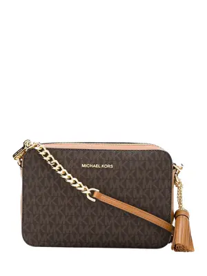 Michael Kors Jet Set Cross Body Bag - Brown