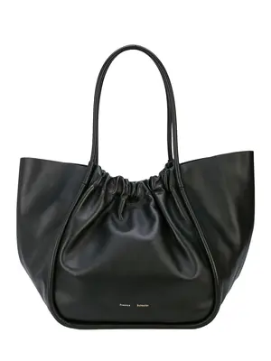 Proenza Schouler Xl Ruched Tote - Black