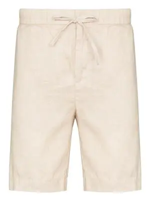 Frescobol Carioca Drawstring-waist Knee-length Shorts - Neutrals