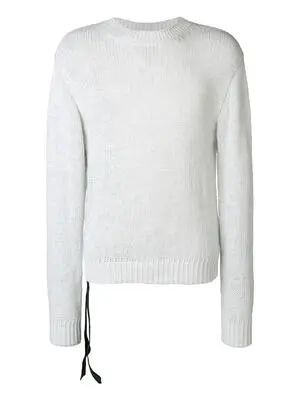 BEN TAVERNITI UNRAVEL PROJECT Longsleeve Loose Fitted Sweatshirt - Grey