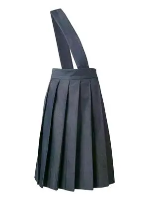 Comme Des Garçons 1997 Asymmetric Braced Skirt - Blue