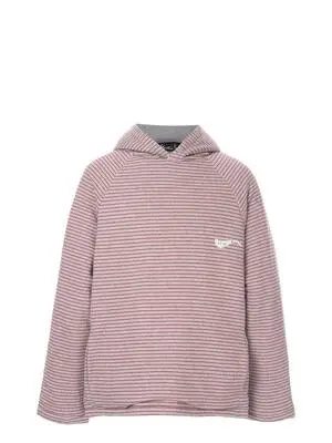 Martine Rose Oversized Striped Hoodie - Grey